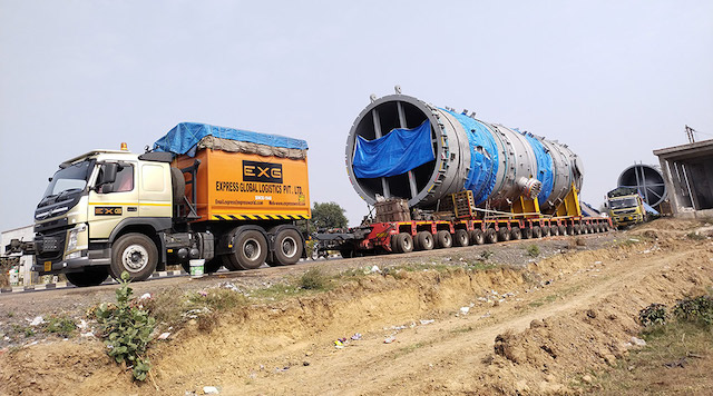 Demanding Indian overland heavy transport by EXG - Project Cargo