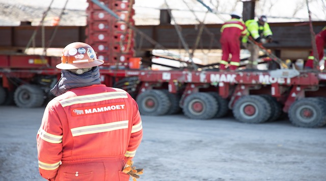 Mammoet executes one-of-a-kind project ahead of schedule - Project Cargo