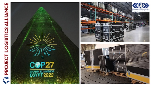 First Global Logistics plays key role in COP 27 - Project Cargo